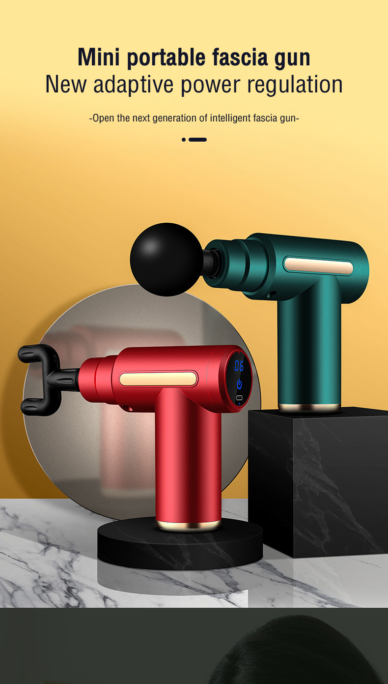 Massage Gun Muscle Relaxation Percussive High Frequency Vibration ...