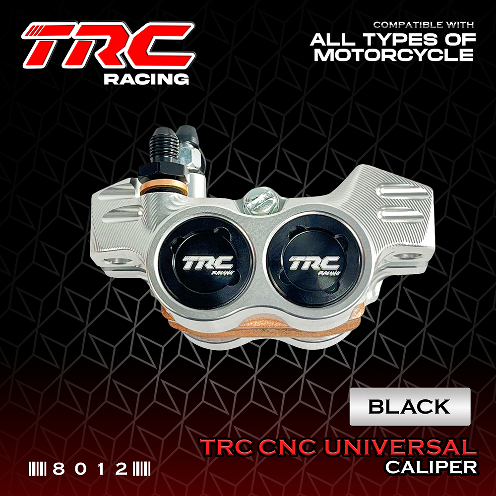 TRC Racing 4 POT Doraemon Radial Brake Caliper CNC Universal 8012 ...