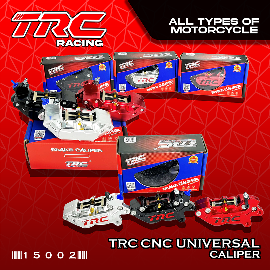 TRC Racing 4 POT Axial Universal Brake Caliper CNC 15002 | Shopee Philippines