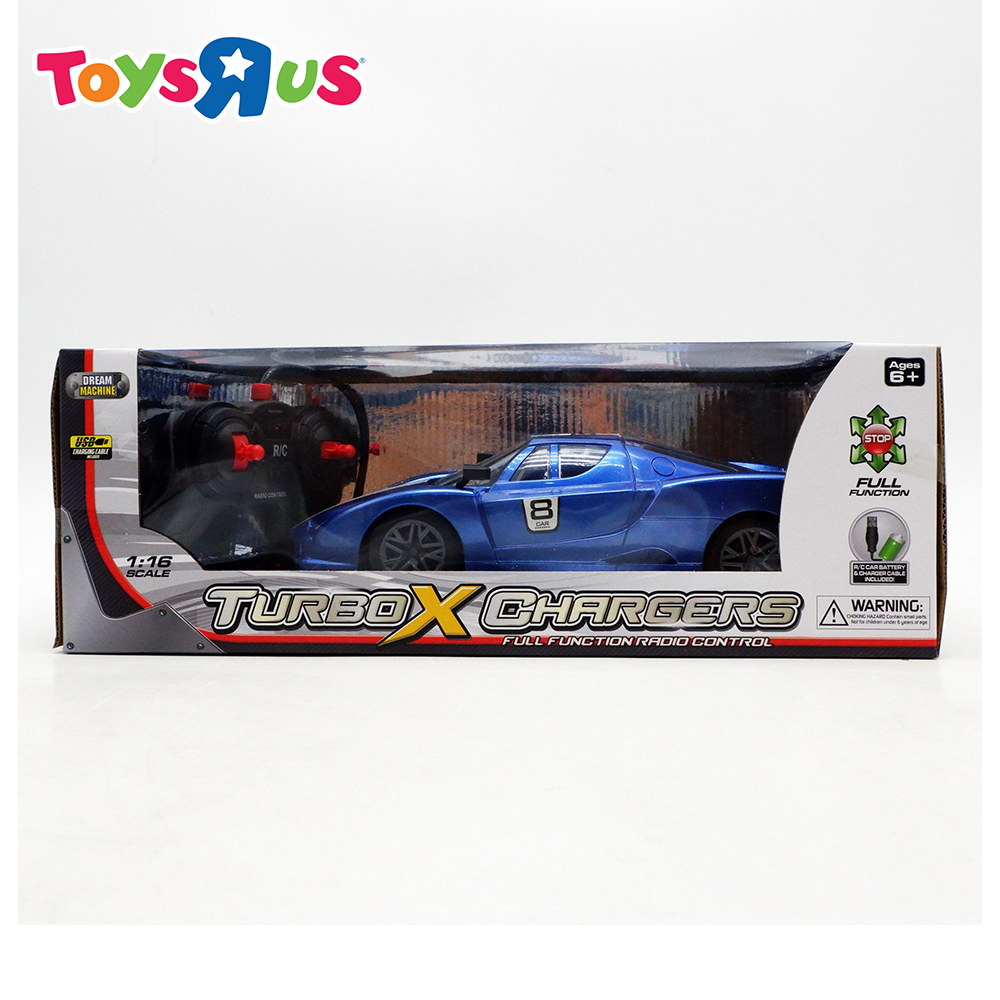 Dream Machine 1:16 RC Turbo X Chargers (Blue) | Shopee Philippines