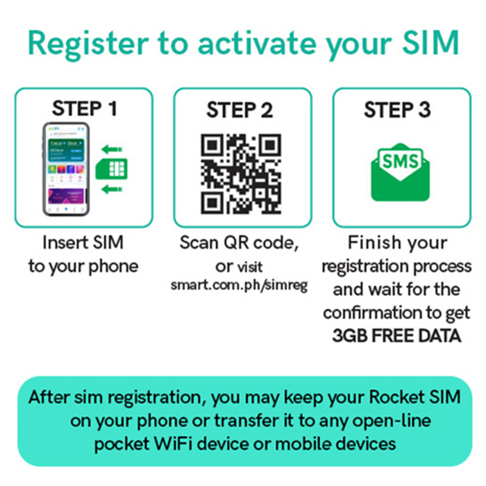 Smart Bro Rocket Sim 549 | Shopee Philippines