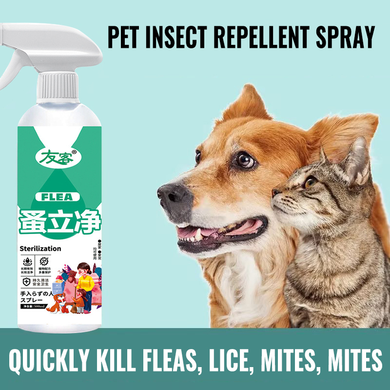 Dog Spray For Ticks Pet Fleas And Ticks Remover For Dogs Cats 500ML ...