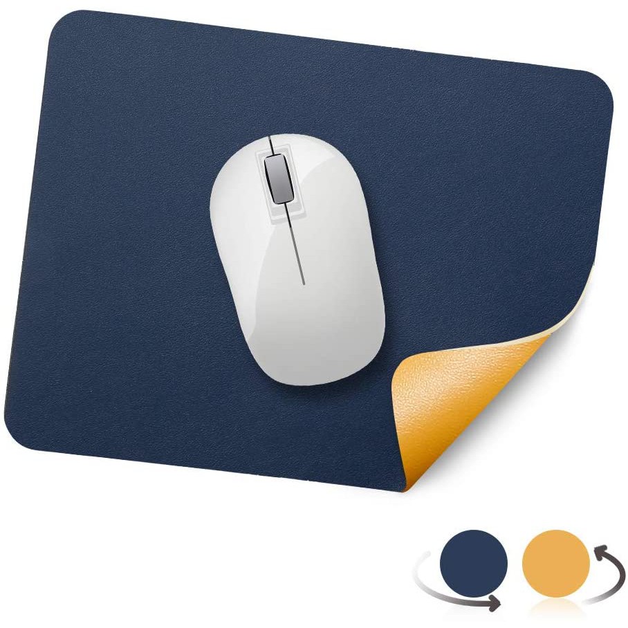 【COD】Double-Sided Mouse Pad Waterproof PU Gaming Mouse Pad Leather ...