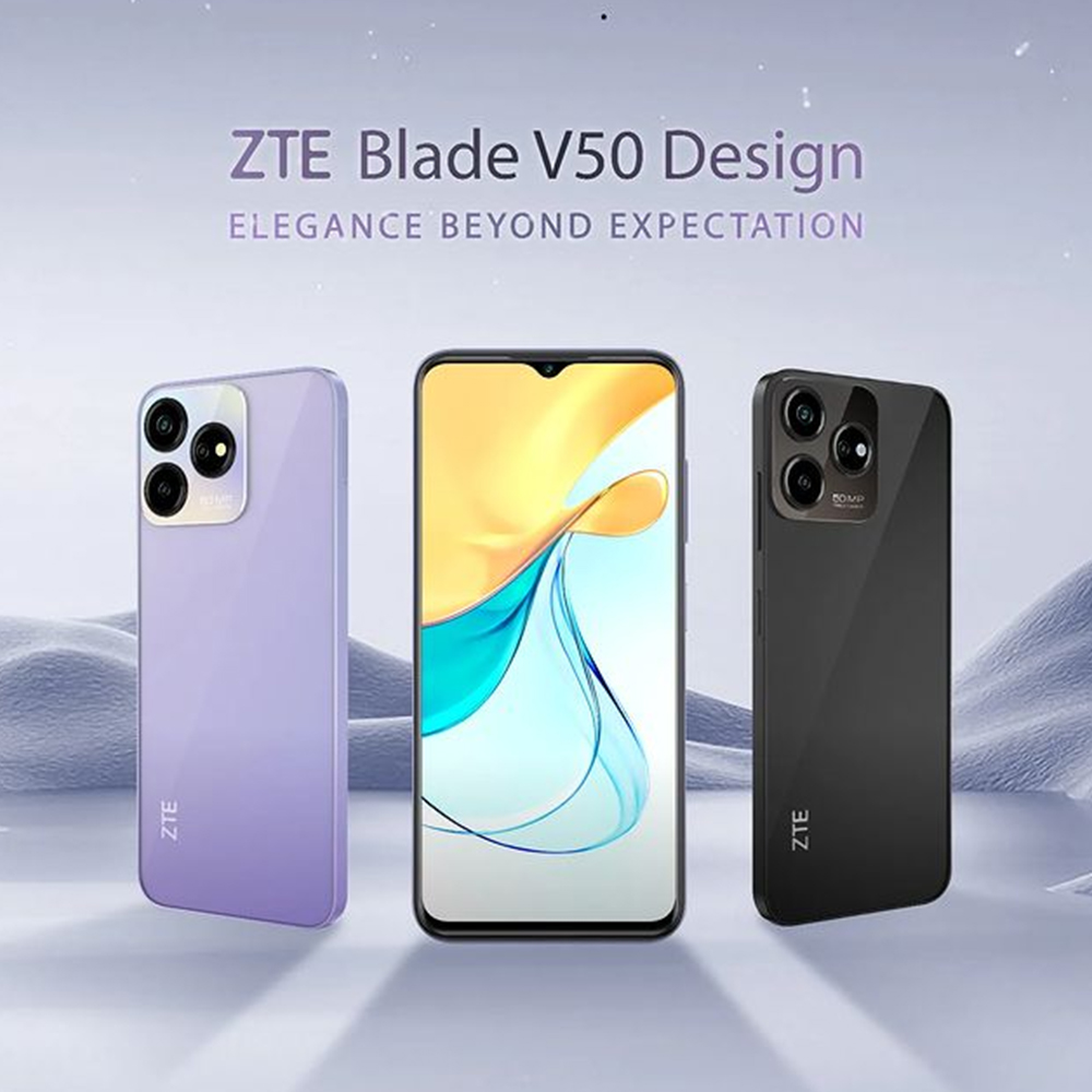 ZTE Blade V50 Design Smartphone | 8GB+256GB | Unisoc T606 | 6.6” FHD+ ...