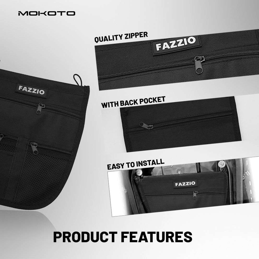 YAMAHA MIO FAZZIO UNDERSEAT ORGANIZER 5 POCKETS FOR MIO FAZZIO ...