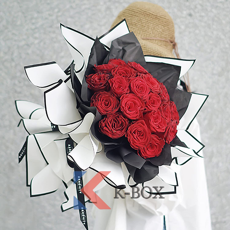 Lowest Price Bouquet Wrapper Paper ThickeningPaper Light Luxury Paper ...