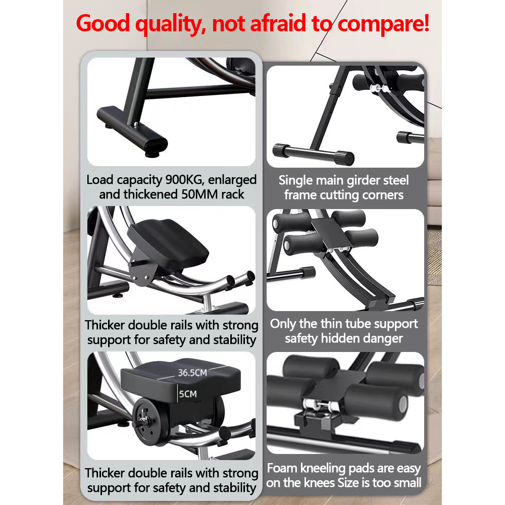 Abdominal Machine abs machine exercise Sit-Up ab roller ab booster plus ...