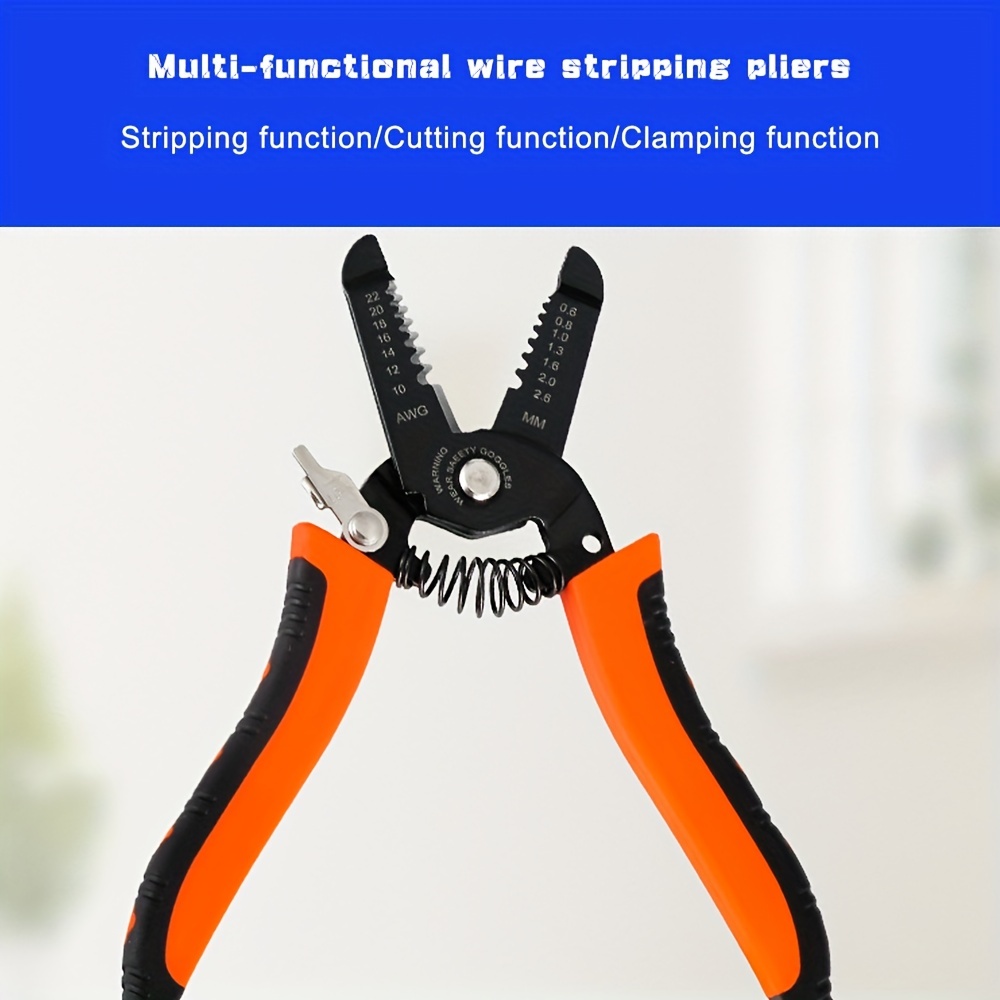 7-In-1 Wire Stripper Stripper Wire Striper Cutter Wire Stripper Plier ...