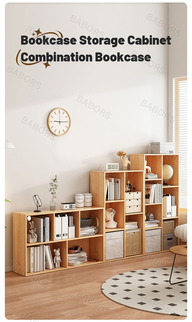 【Moisture-Proof Think】Wooden Book Shelf Organizer Multifunctional ...