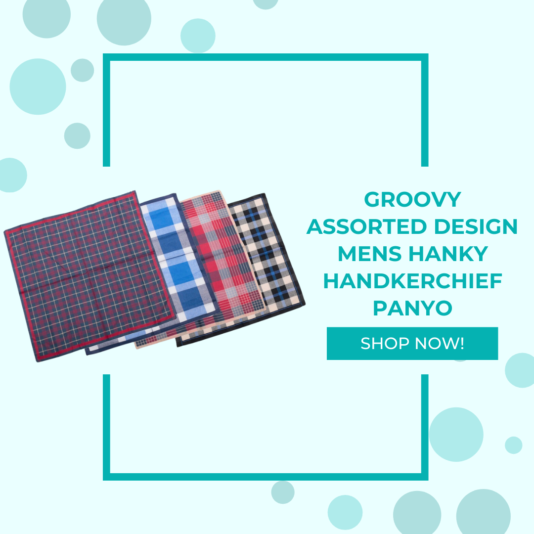 Groovy Men’s Assorted Design Handkerchief – 1pc Panyo | Shopee Philippines