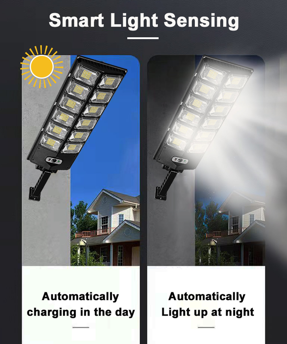 Solar Street Lights LED Outdoor Waterproof Sensor Flood Lamp LED Flood ...