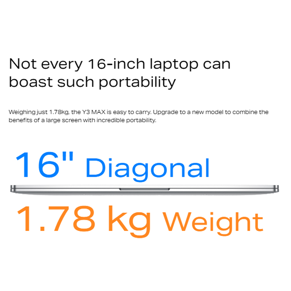 Infinix Inbook Y3 Max Laptop | 8GB + 512GB | Core i5-1235U Gen 12 | 16 ...