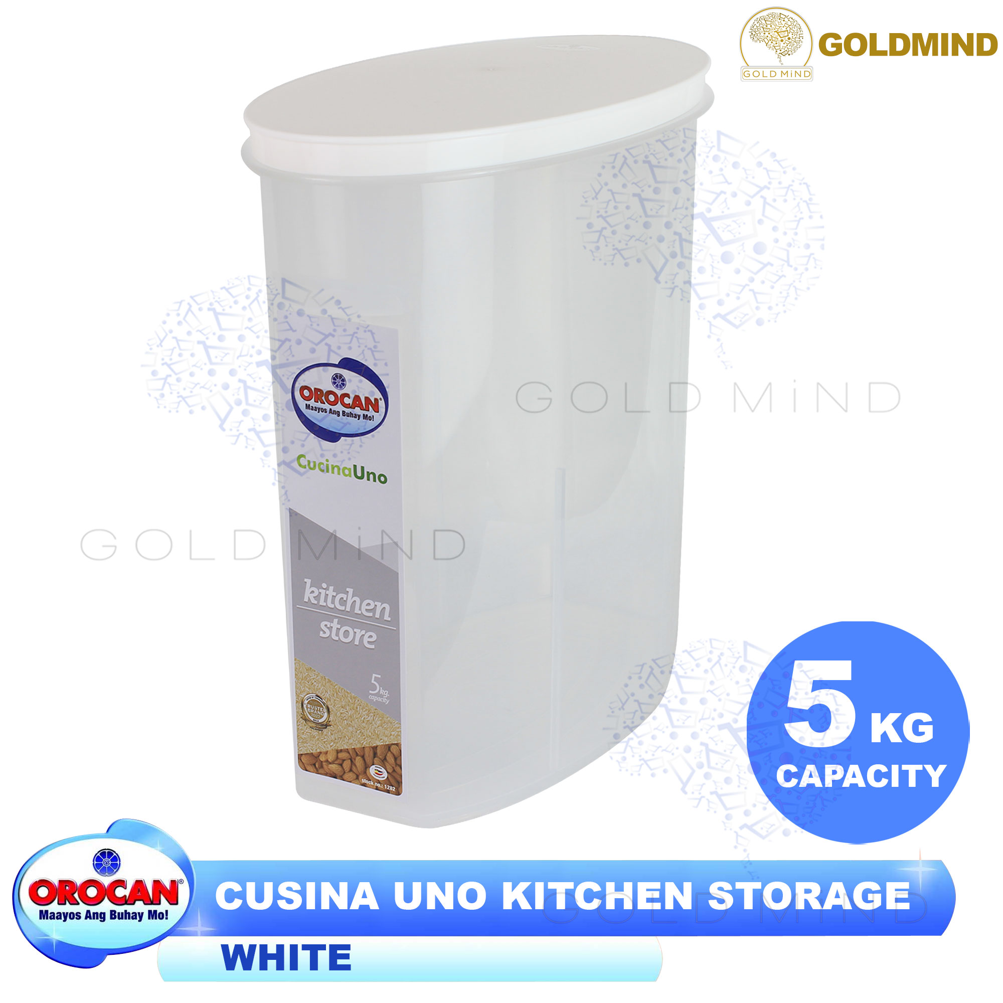 OROCAN 5kg Kitchen Storage Rice Box Food Dispenser Cucina Uno | Shopee ...