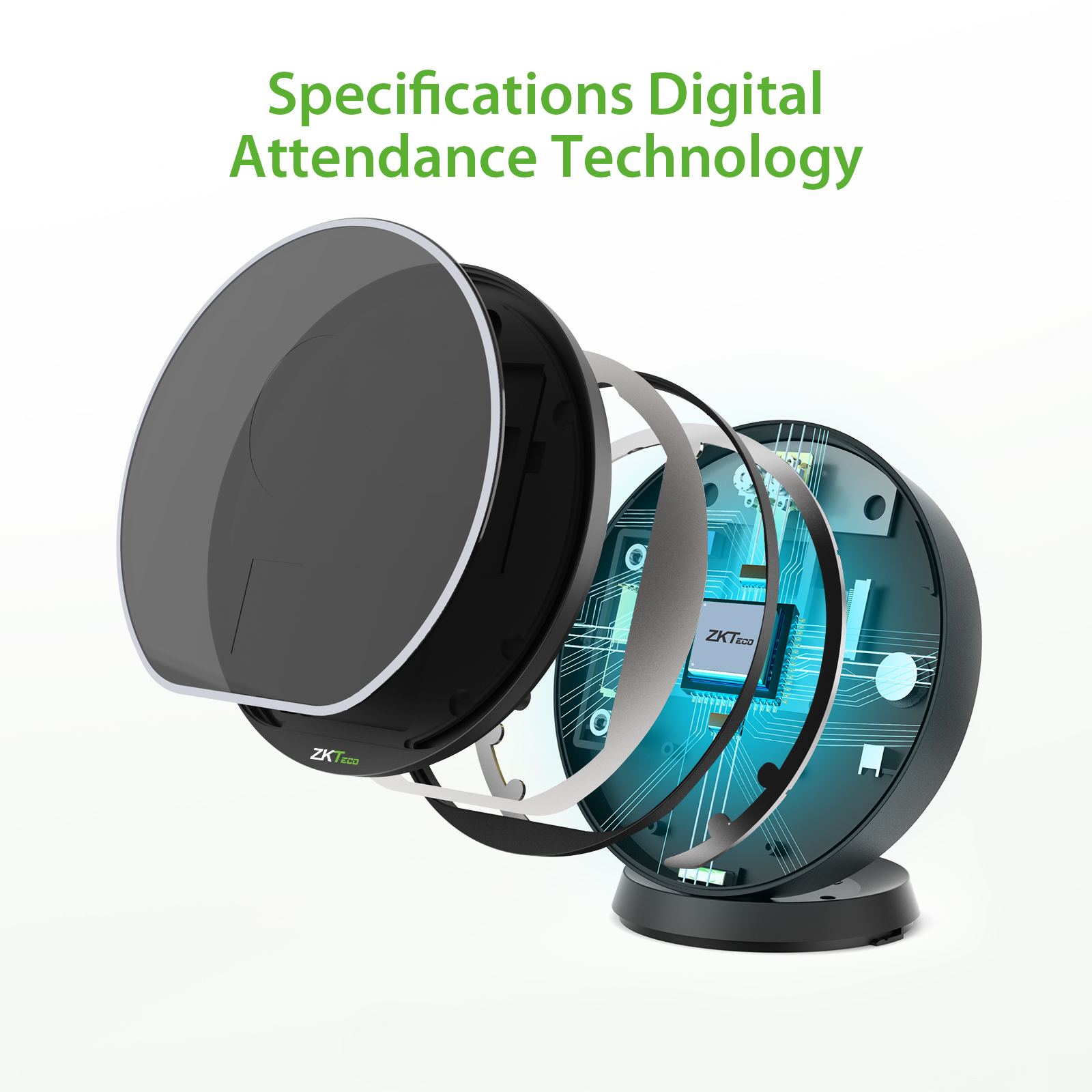 ZKTeco D3 Remote Cloud Time Attendance Machine Face Finger Time Clock ...