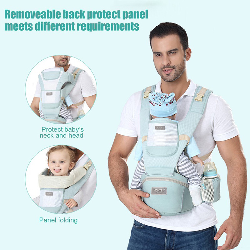 Carrier for baby Infant Multifunctional 3 In 1 Waist Stool Ergonomic ...