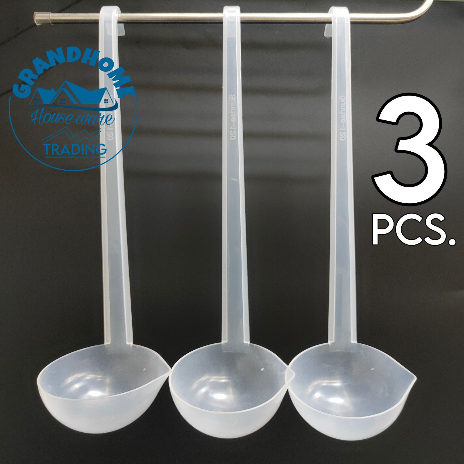 PLASTIC LADLE SANDOK SOUP SPOON LADLE PLASTIC SANDOK FOR SOUP AND ...