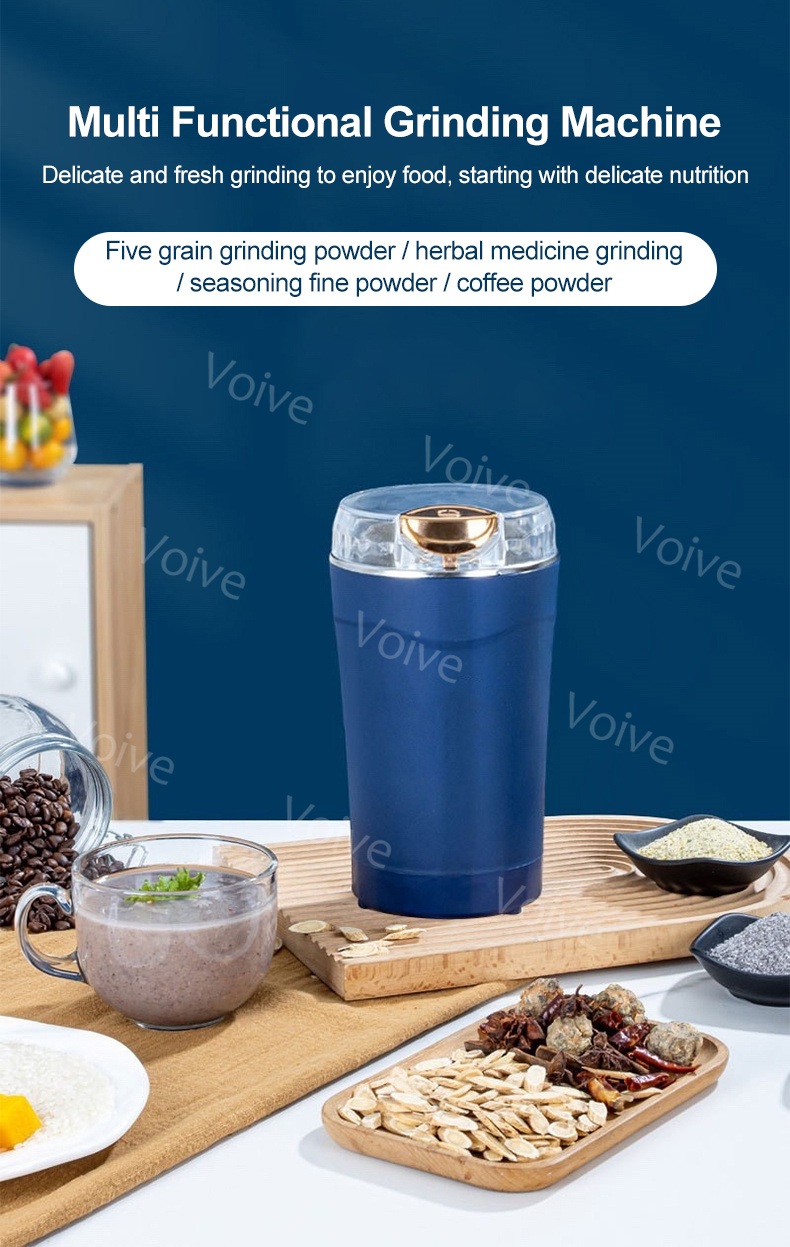 Small Electric Grinding Machine Grain Grinder Coffee Grinder Stainless ...