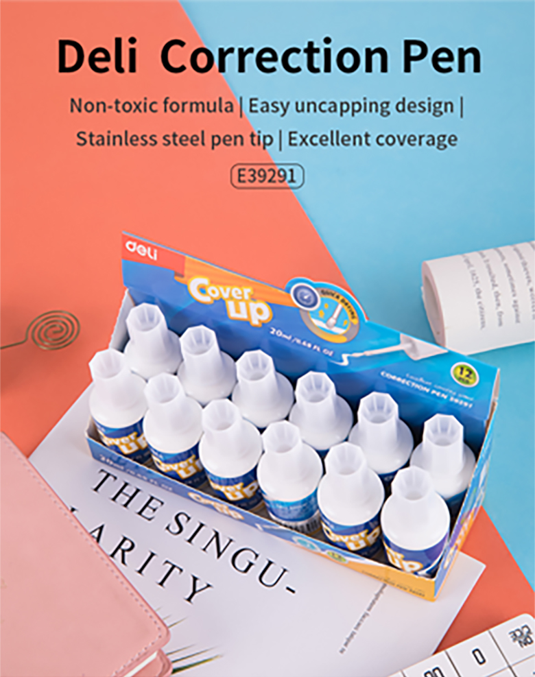 Deli 39291 School Correction Fluid 20ml | Shopee Philippines