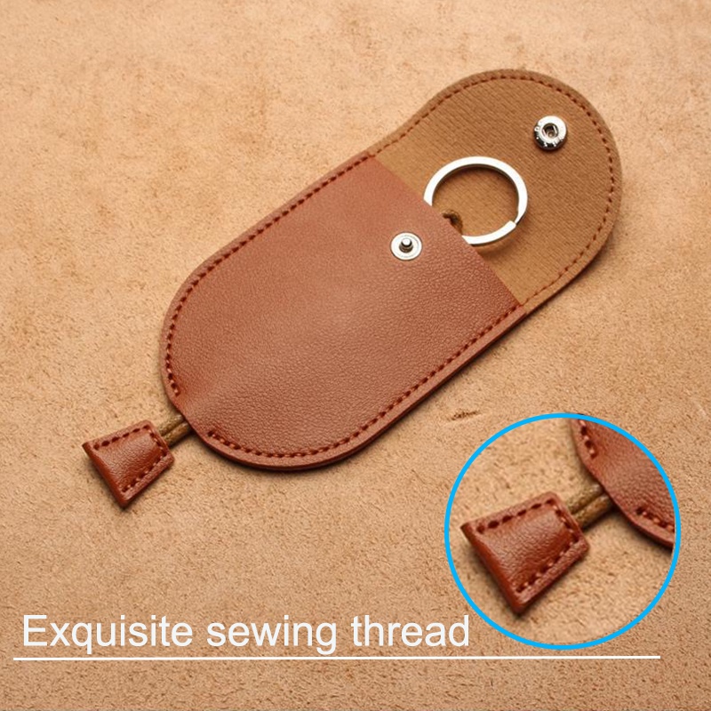 Universal Multi-Function Pull-Out Mini Compact Simple Key Bag Leather ...