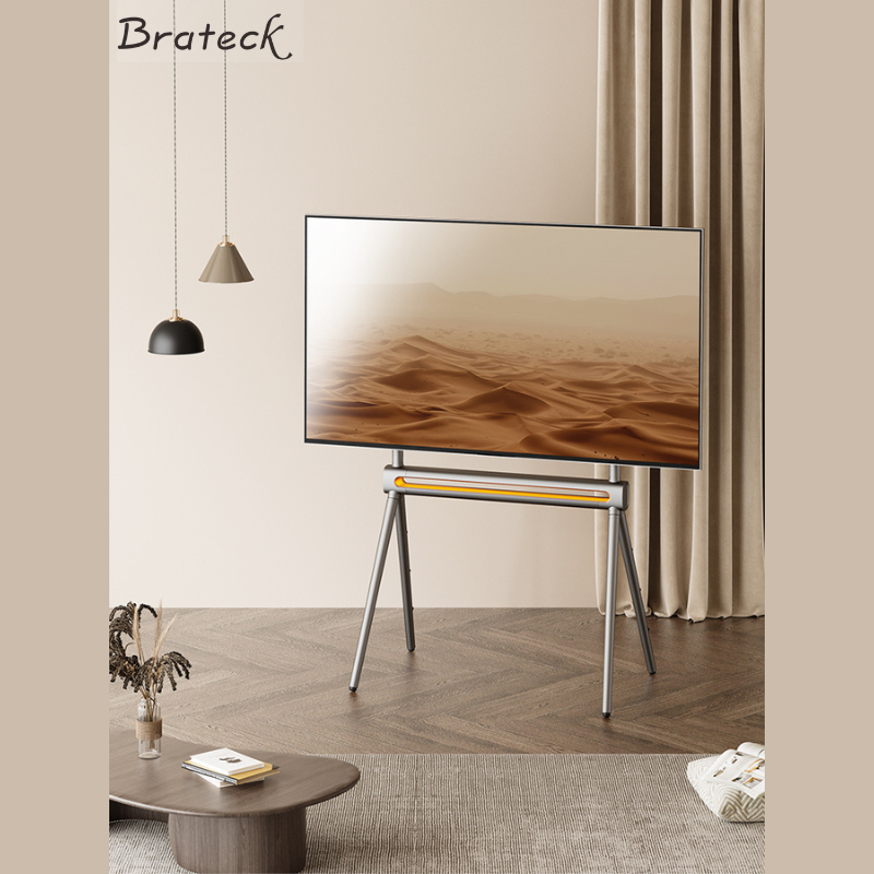 Fantasy Brateck Scandinavian EASEL Studio TV Floor Stand with LED RGB ...