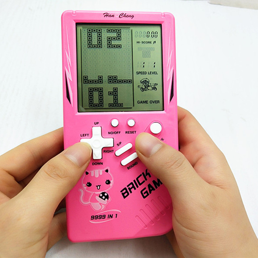 Ready Stock Kids Brick Game Device Big Screen Lcd Classic Handheld Game ...