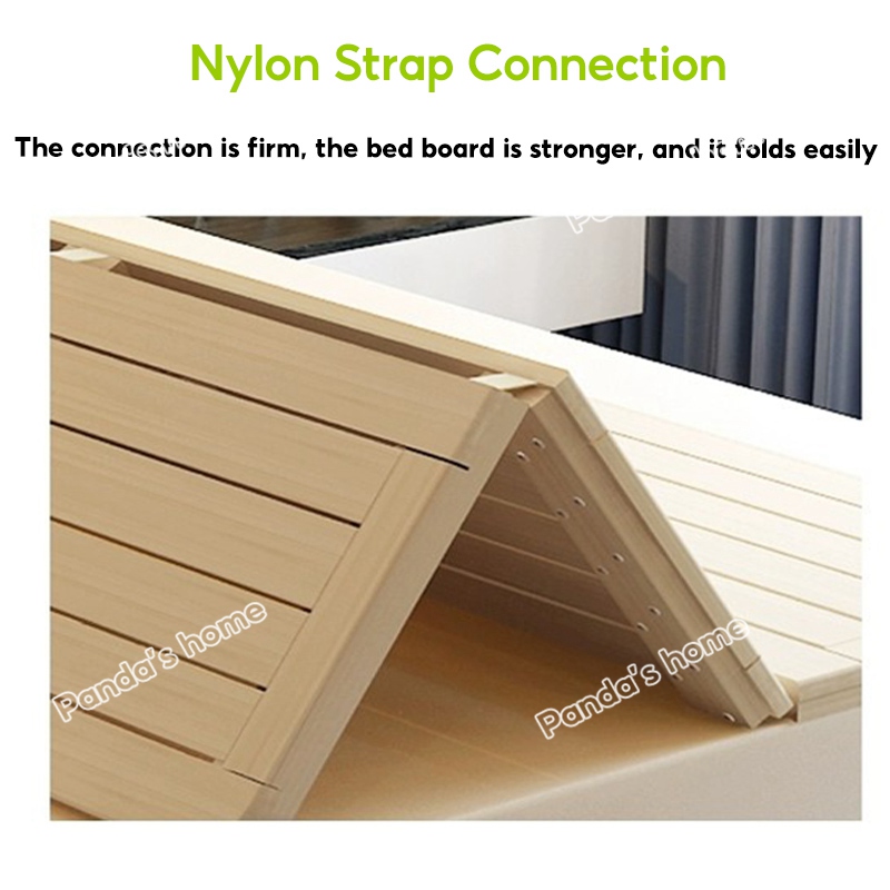 Solid Wood Bed Board Tatami Bed King Wooden Bed Board Nordic Simple ...