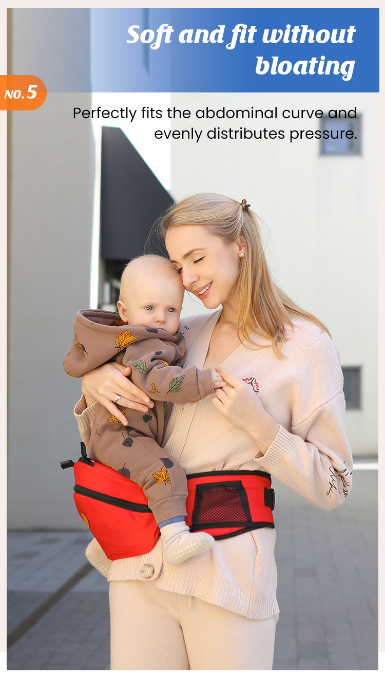 Large-Capacity Baby carrier with hip seat Carrier for baby carier for ...