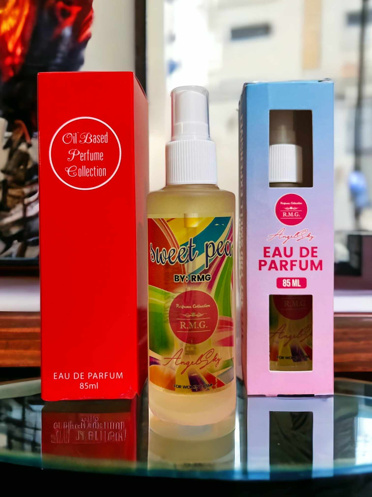 SWEET PEA by RMG Oilbased inspired Perfume 85ML For WOMEN (with BOX ...