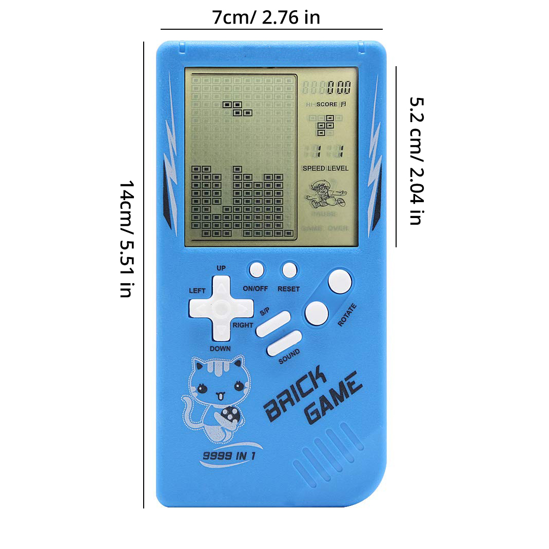 Retro Big Screen Brick Game Console 23 in 1 Casual Games Handheld Games ...