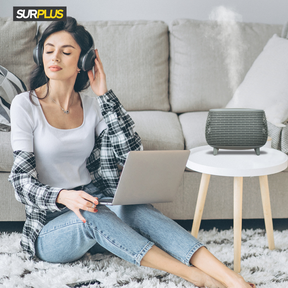 Surplus Fresh Air Wooden Vintage Humidifier With Remote 400mL | Shopee ...