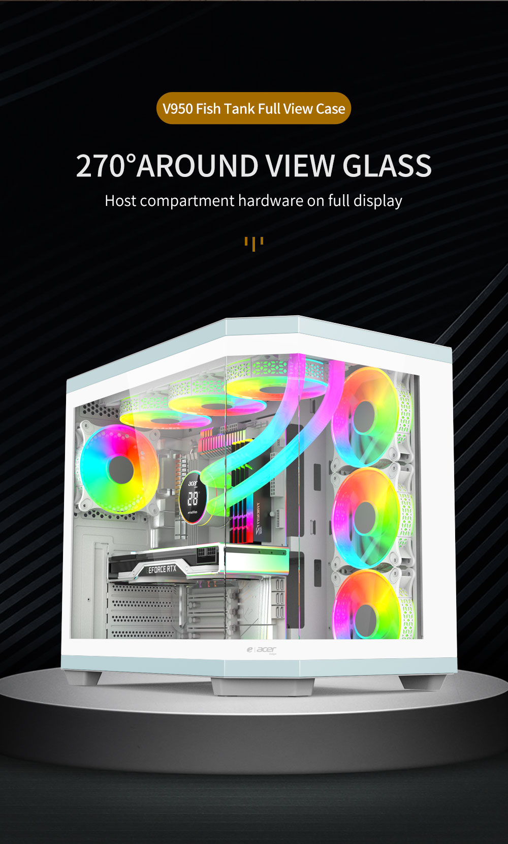 MYPC Acer V950 270° Panoramic Room Without Pillars Full Sea View Case ...