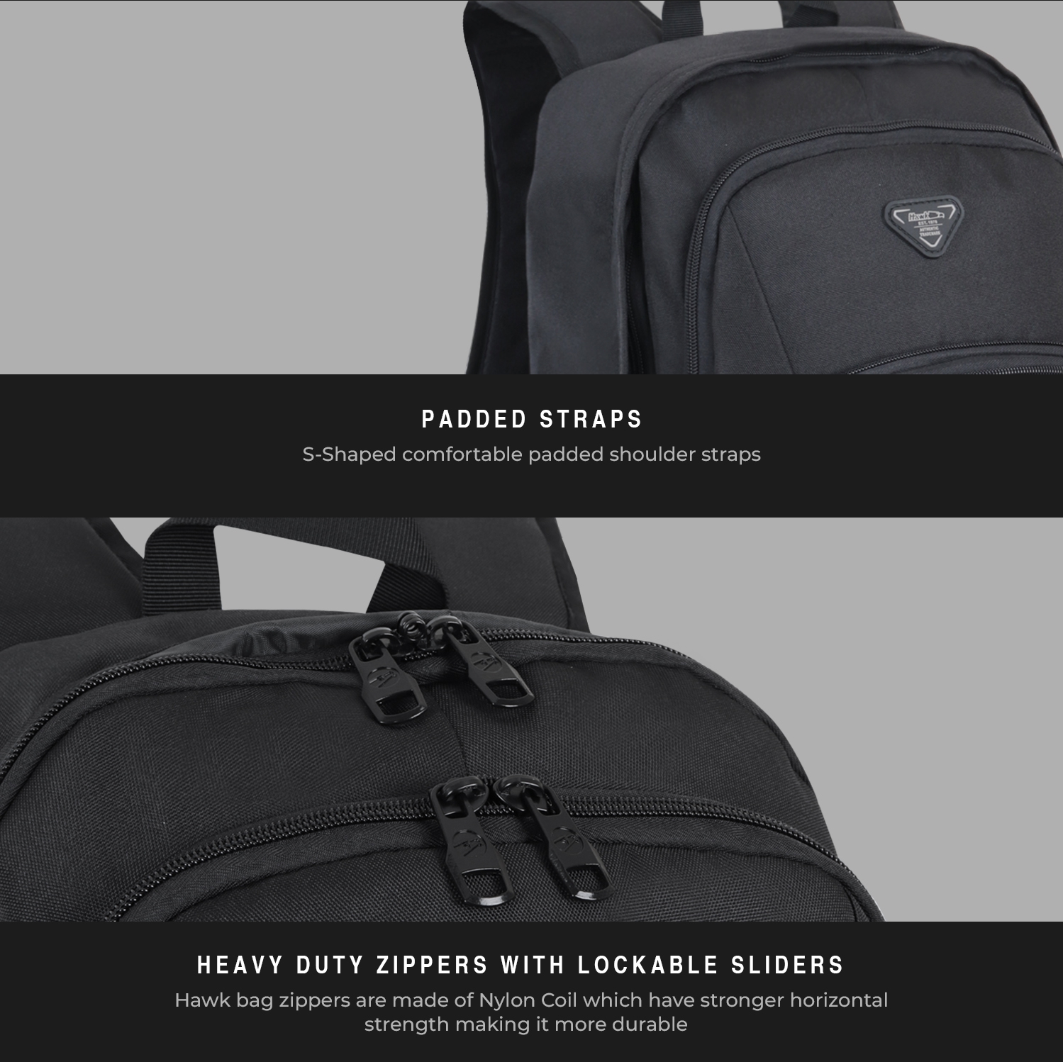 Hawk 5828 Corporate Backpack with VIRUPRO Anti-Microbial Protection ...