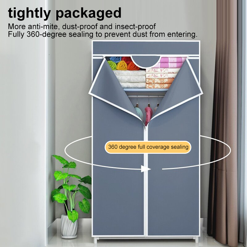 Clothes Storage Cabinet Wardrobe Closet | Shopee Philippines