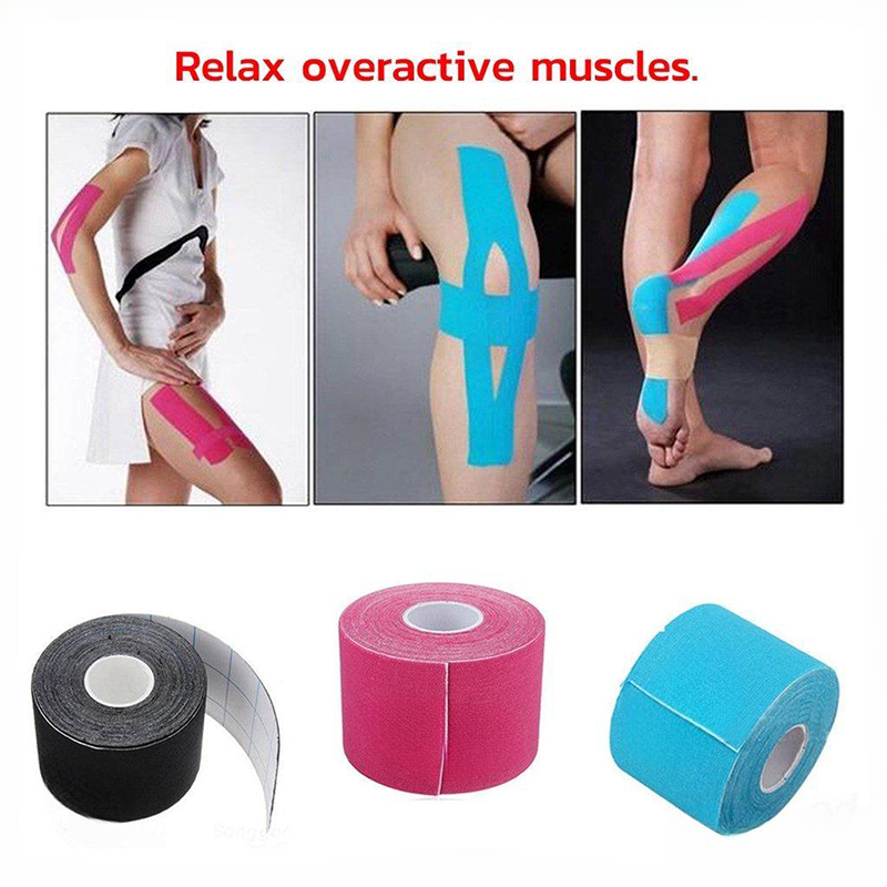 Sport Tape 5 m x 5 cm Tape Kinesio Muscle Support Tape Muscle Support ...