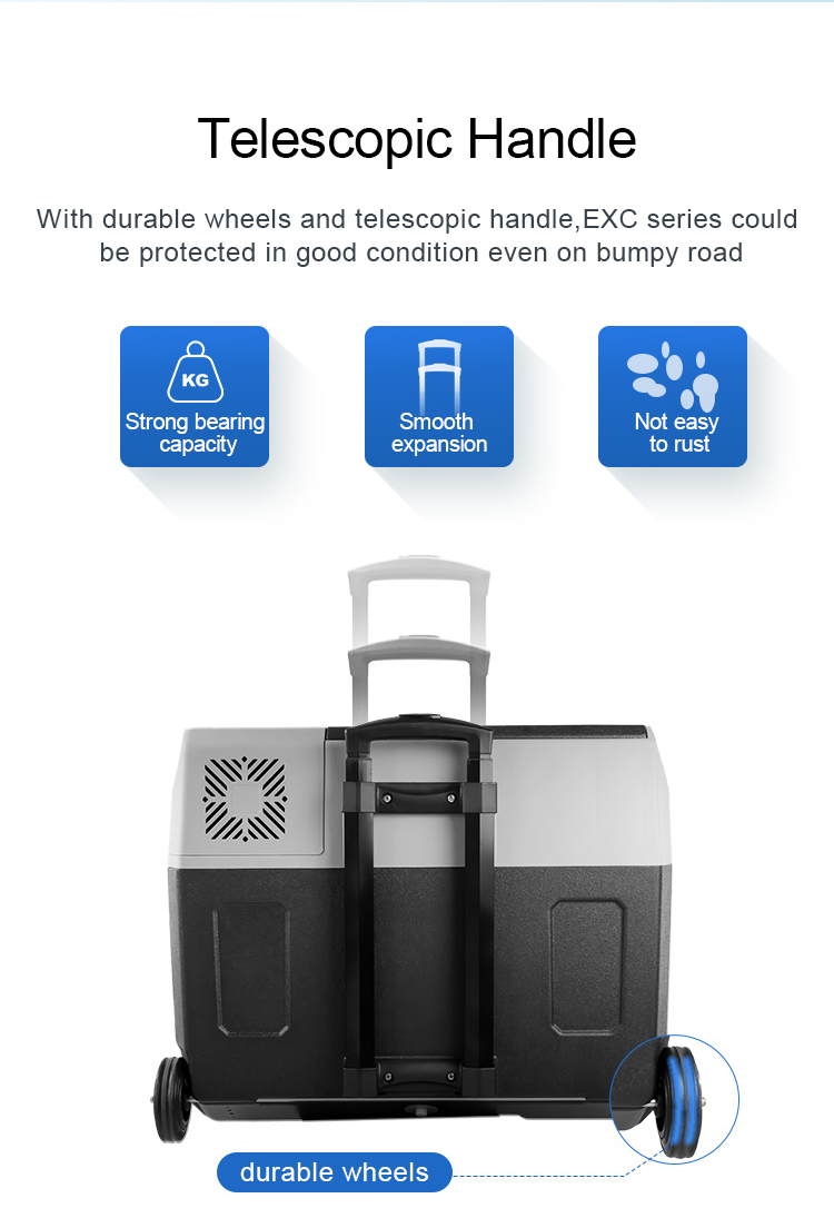 Alpicool ECX Solar Car Refrigerator Potable Small Refrigerator 12V/24V ...