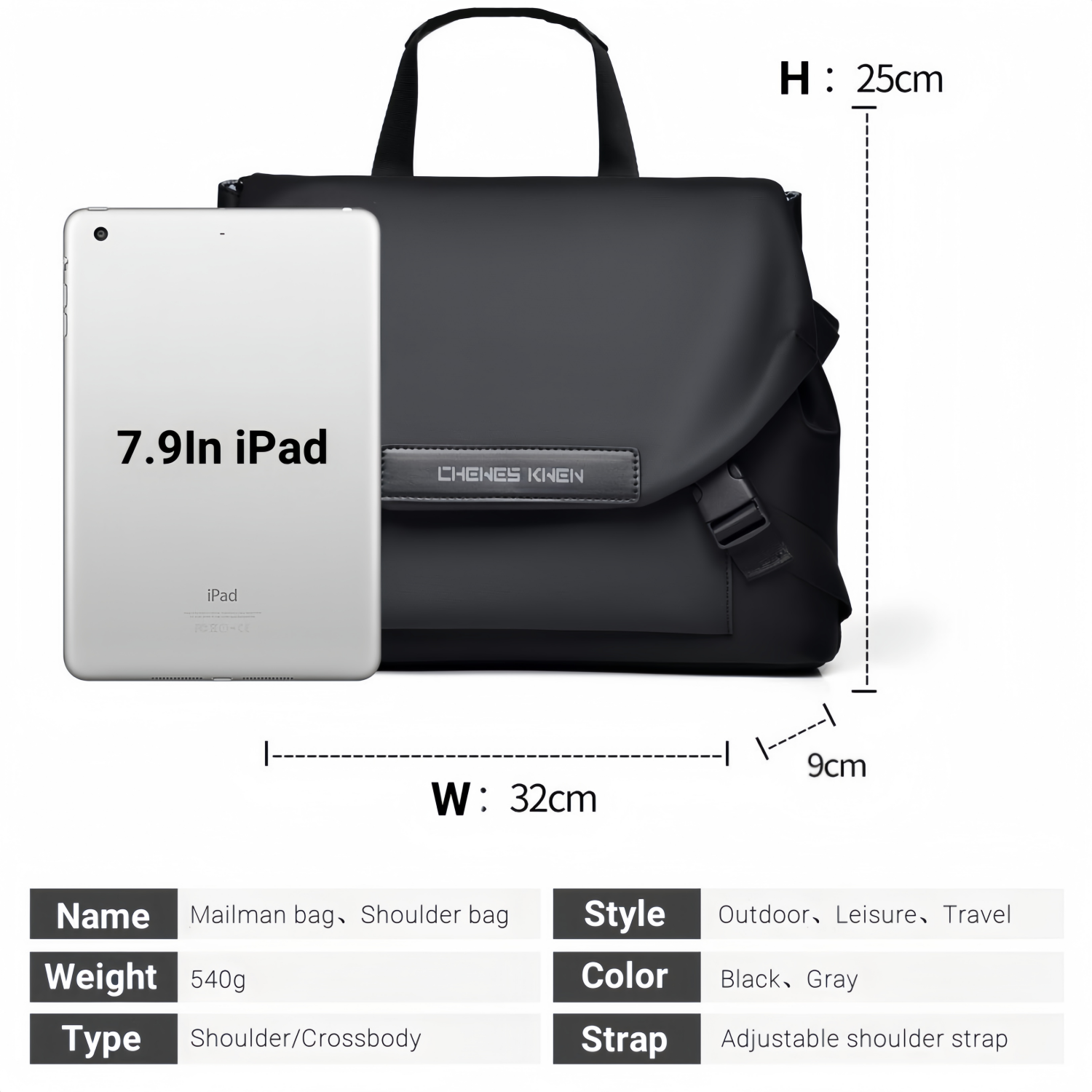 Laptopbag Waterproof Computer bag for unisex Documents Bag Sling ...