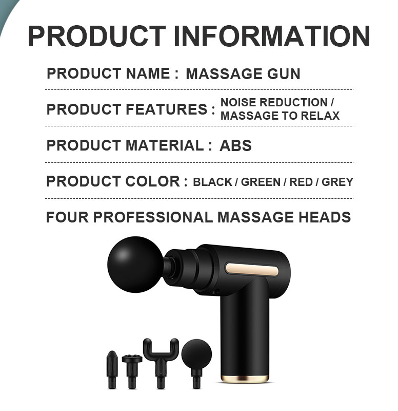 Massage Gun Muscle Relaxation Percussive High Frequency Vibration ...