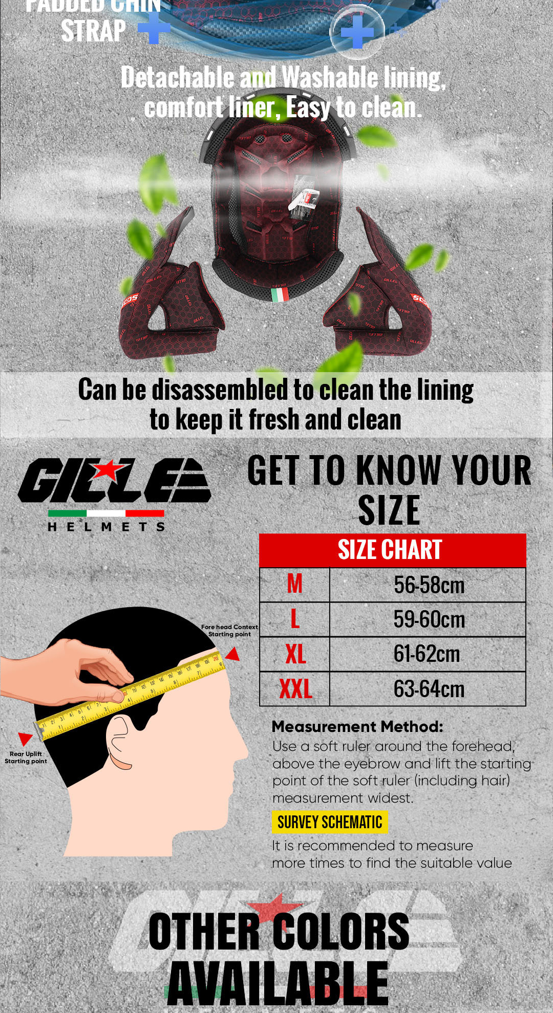 Gille Helmet SH-526 SP-GXR PLAIN Modular Motorcycle Modular Helmet Dual ...