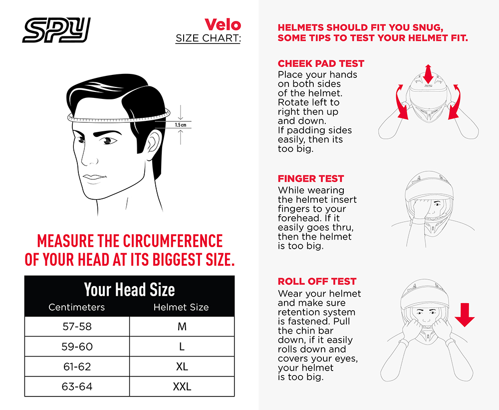 Spy VELO S0 V2 - Open Face Dual Visor Helmet (FREE Clear Visor ...