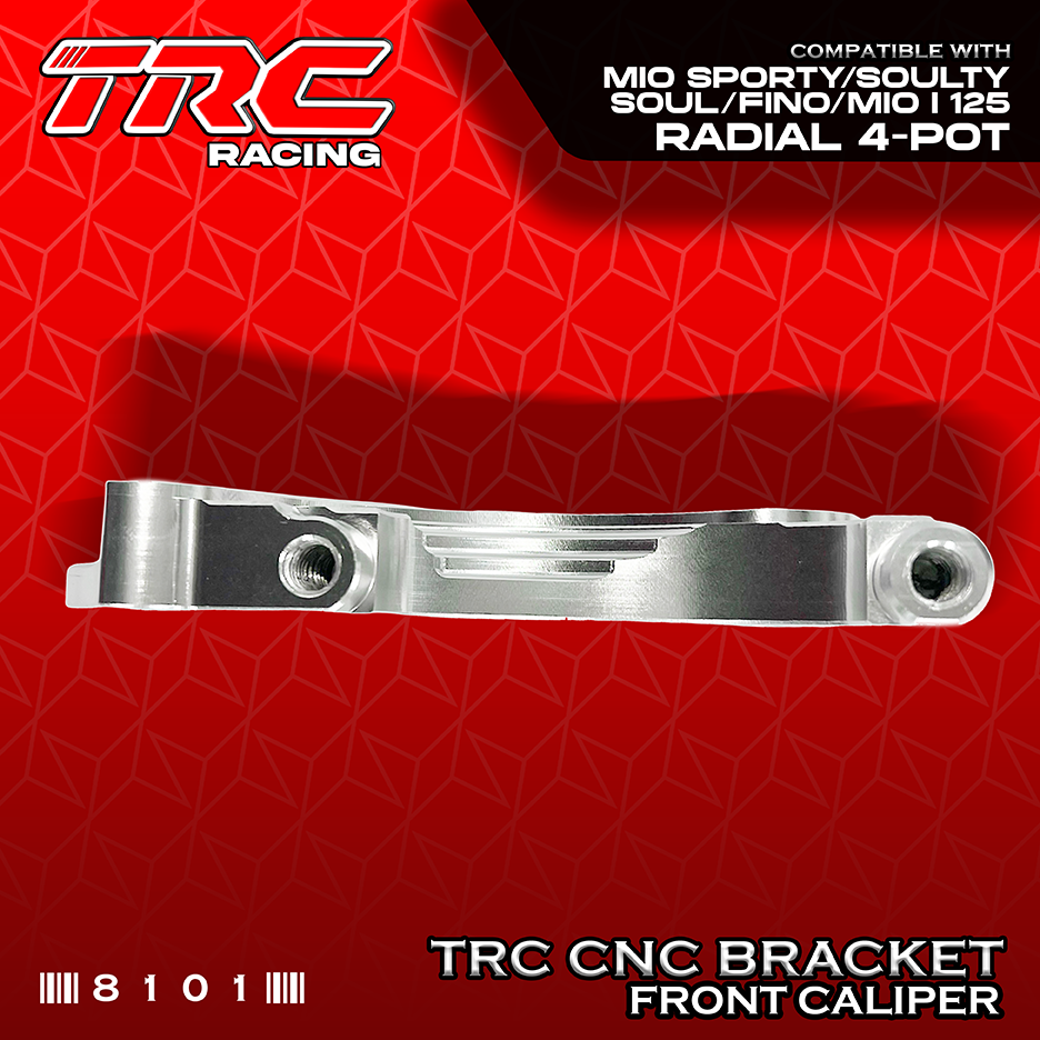 TRC RACING FRONT 4POT RADIAL CALIPER BRACKET (220MM DISC) FOR MIO ...