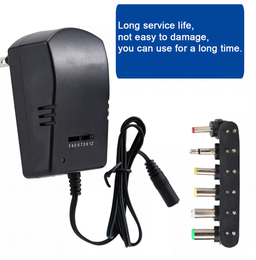 Universal Power Supply AC DC Adapter 40W 3V 4.5V 6V 7.5V 9V 12V For ...