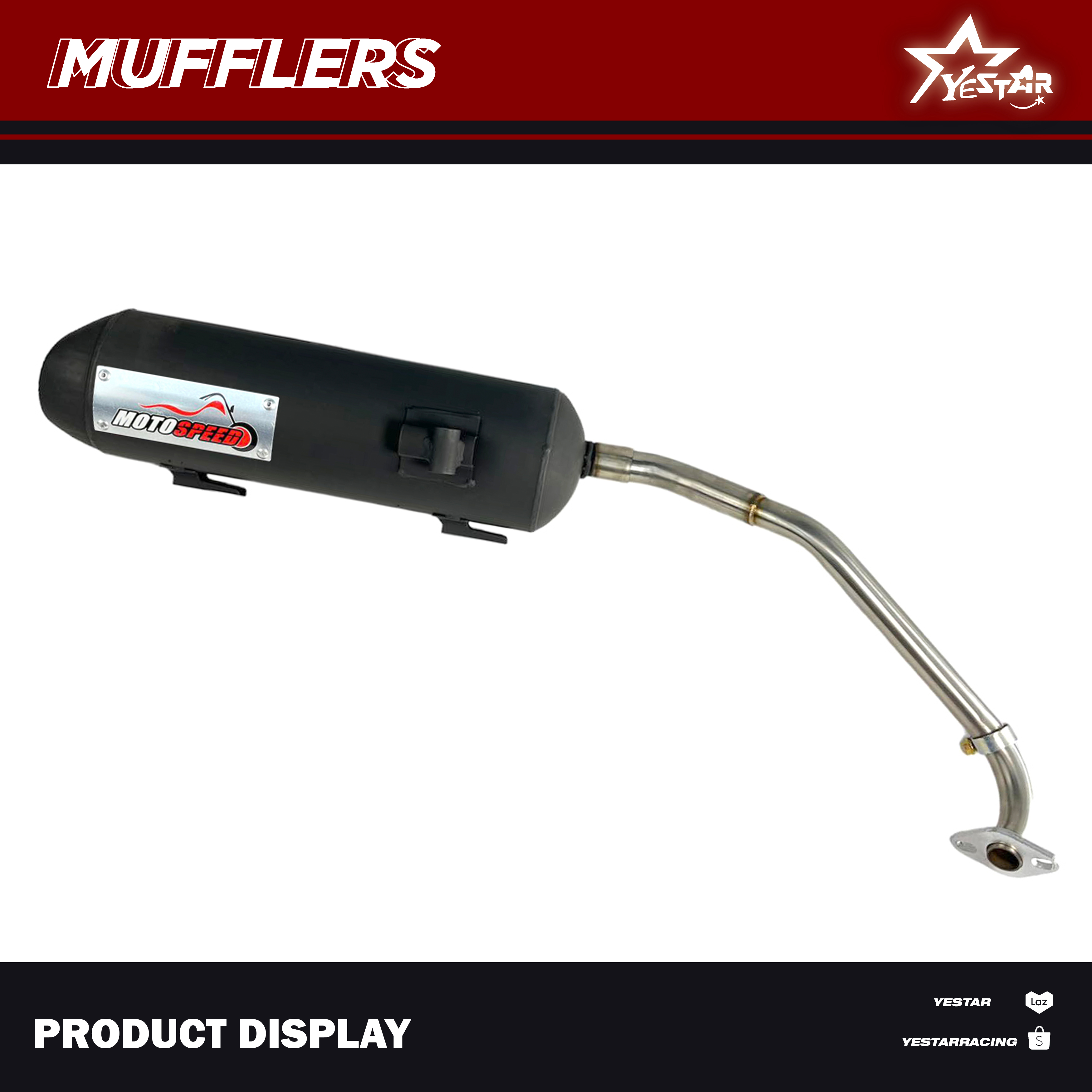 YESTAR PH Yamaha Nmax V1 Muffler Pipe Full Exhaust System Motorcycle ...