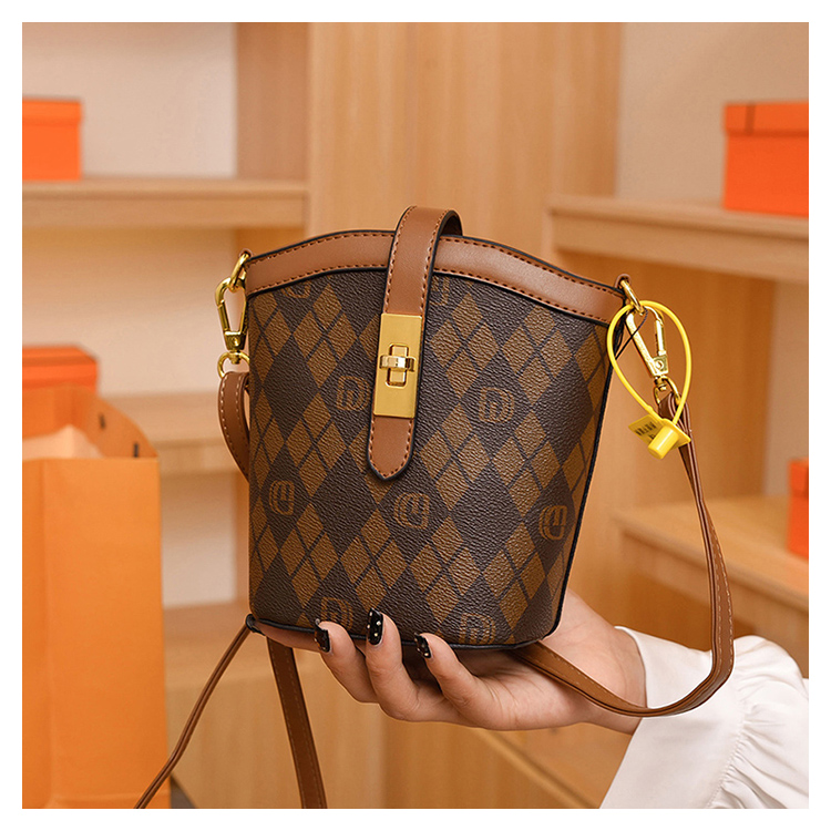 2025Fashion Printed Women's Commuter Bag, Bucket Bag Versatile Elegant ...