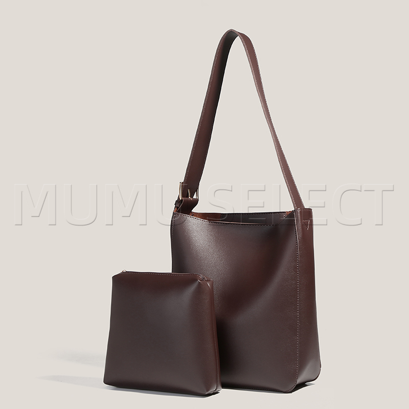【High-End Mumu】 M321 Japanese Quality Leather 2in1 Simple Plain ...