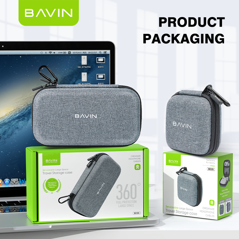 BAVIN BE06 / BE05 Multi-Function Splash-Proof Case Storage Pouch Bag ...