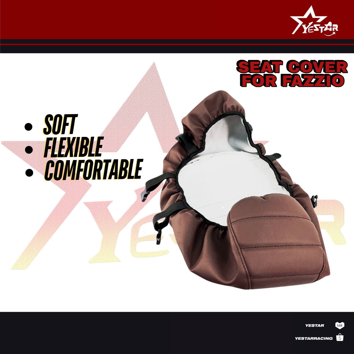 YestarPH Fazzio Seat Cover High-Quality Leather Upholstery - Model ...