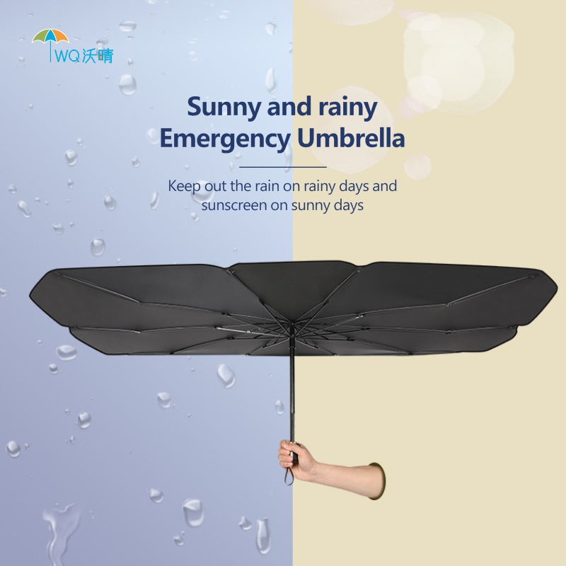 UV Sunscreen Eight Bone Umbrella Protection Sunshade Three Folding ...