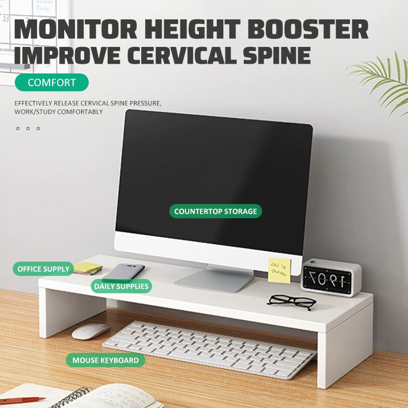 Monitor Stand Computer Screen Increased Shelf Computer Rack Desktop ...