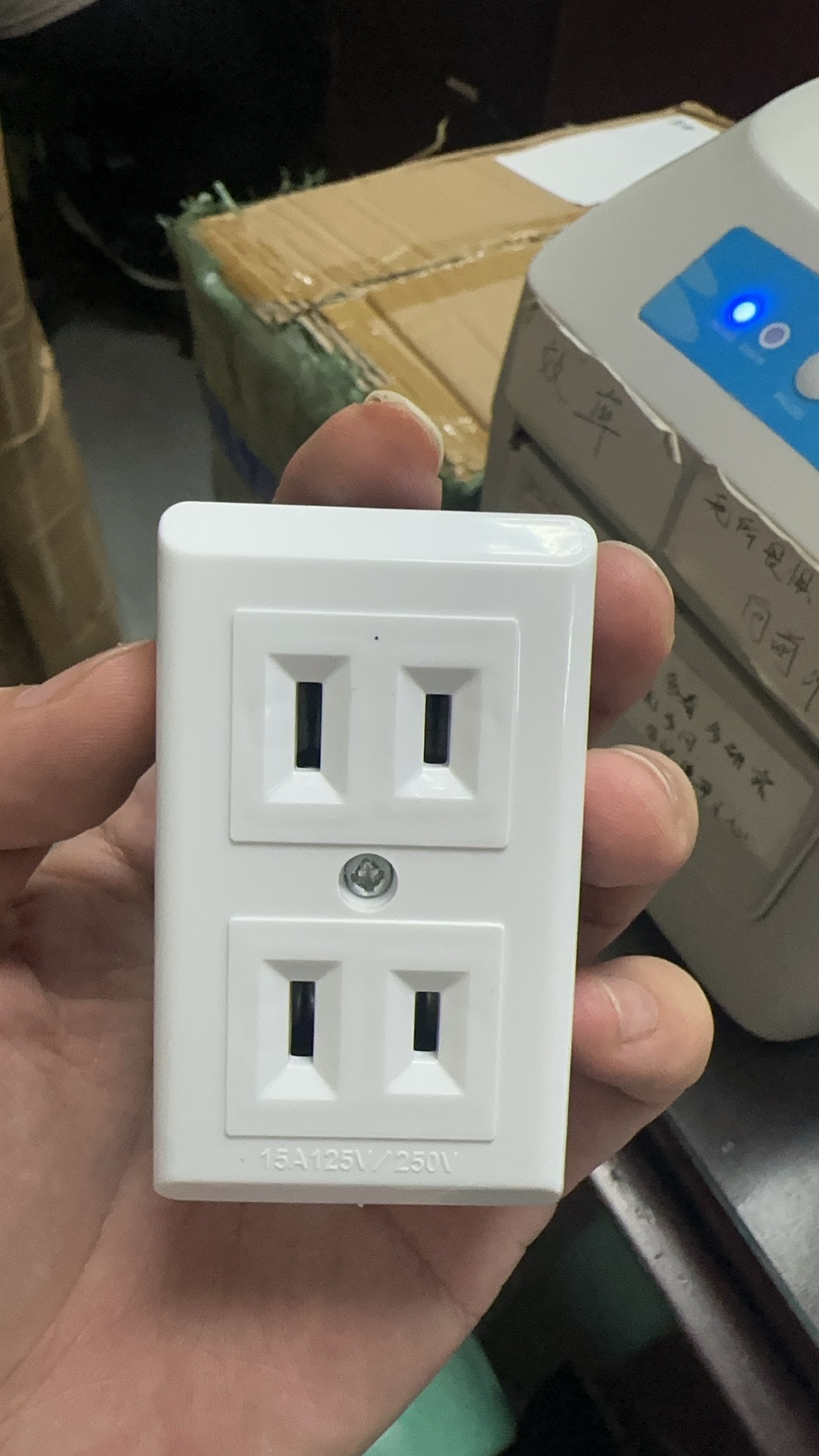 ALLAN Electrical Sockets Outlet 2 Gang | Shopee Philippines