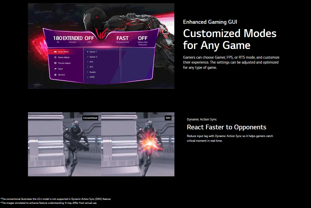 Itw | LG Gaming Monitor 27" (2560x1440 QHD) / 165 (OC 180Hz) / IPS ...